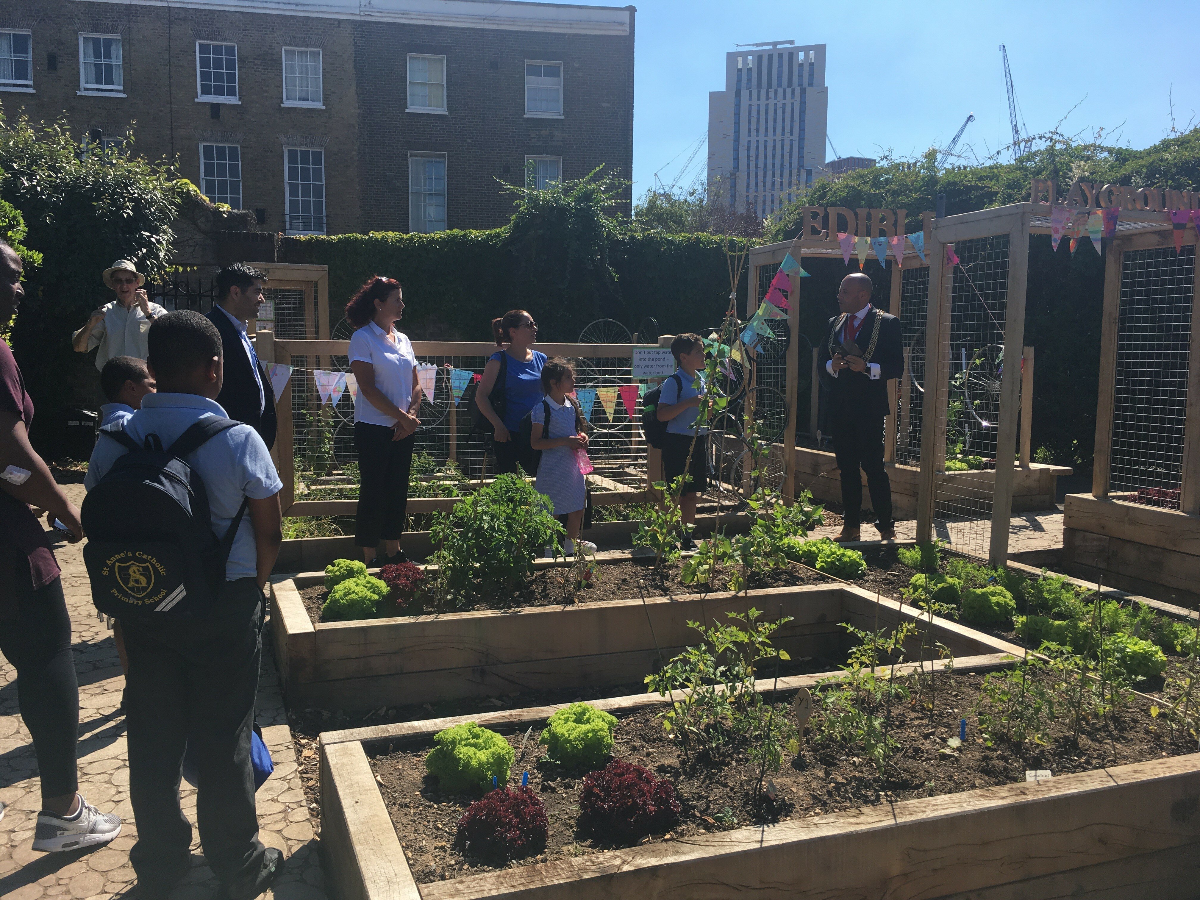 Three London schools launch new Edible Playgrounds - Blog | Food ...